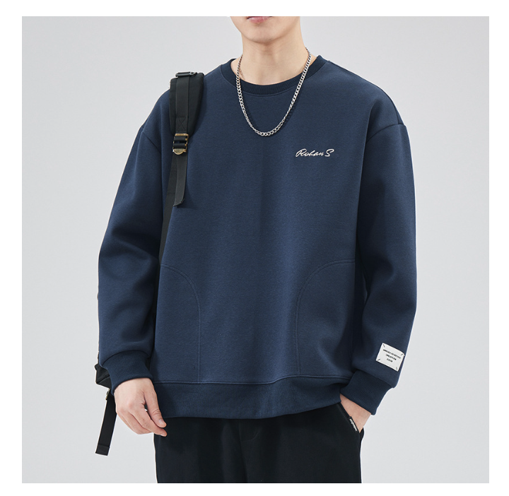 SHANGU Crew Neck Sweatshirt – noideaworld.com